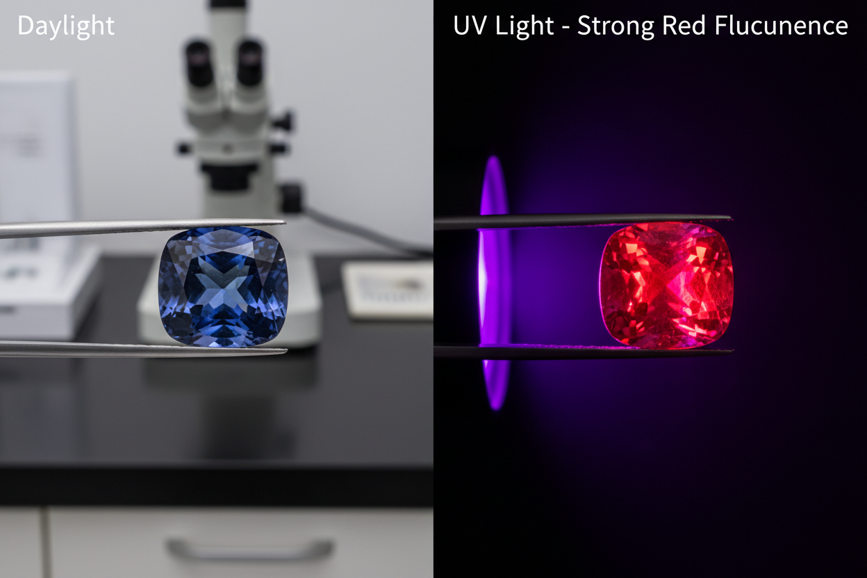 Sapphire Fluorescence Guide: Origin & Treatment Detection (2025 ...